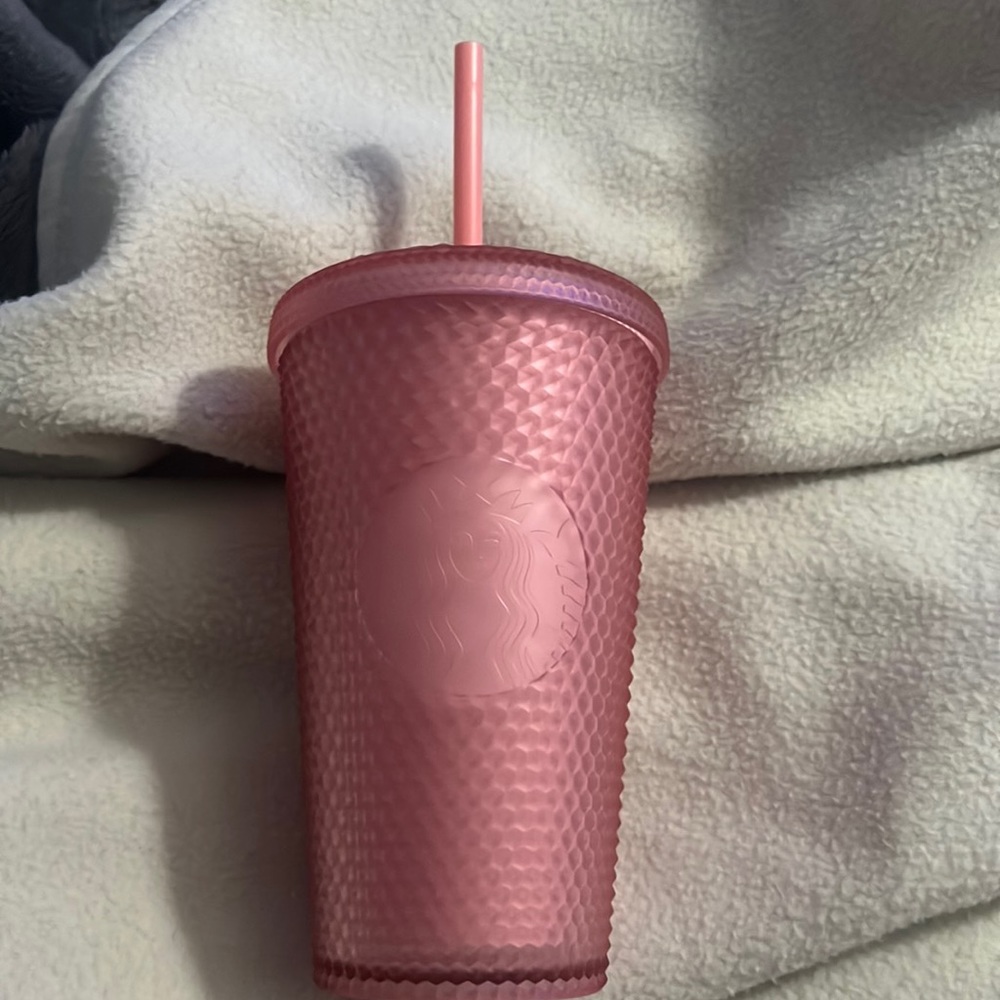 Matte Pink Starbucks Grande Cup - Gem